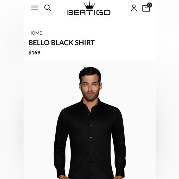 BERTIGO | Shirts | Mens Bertigo Dress Shirt Size 3xl | Poshmark